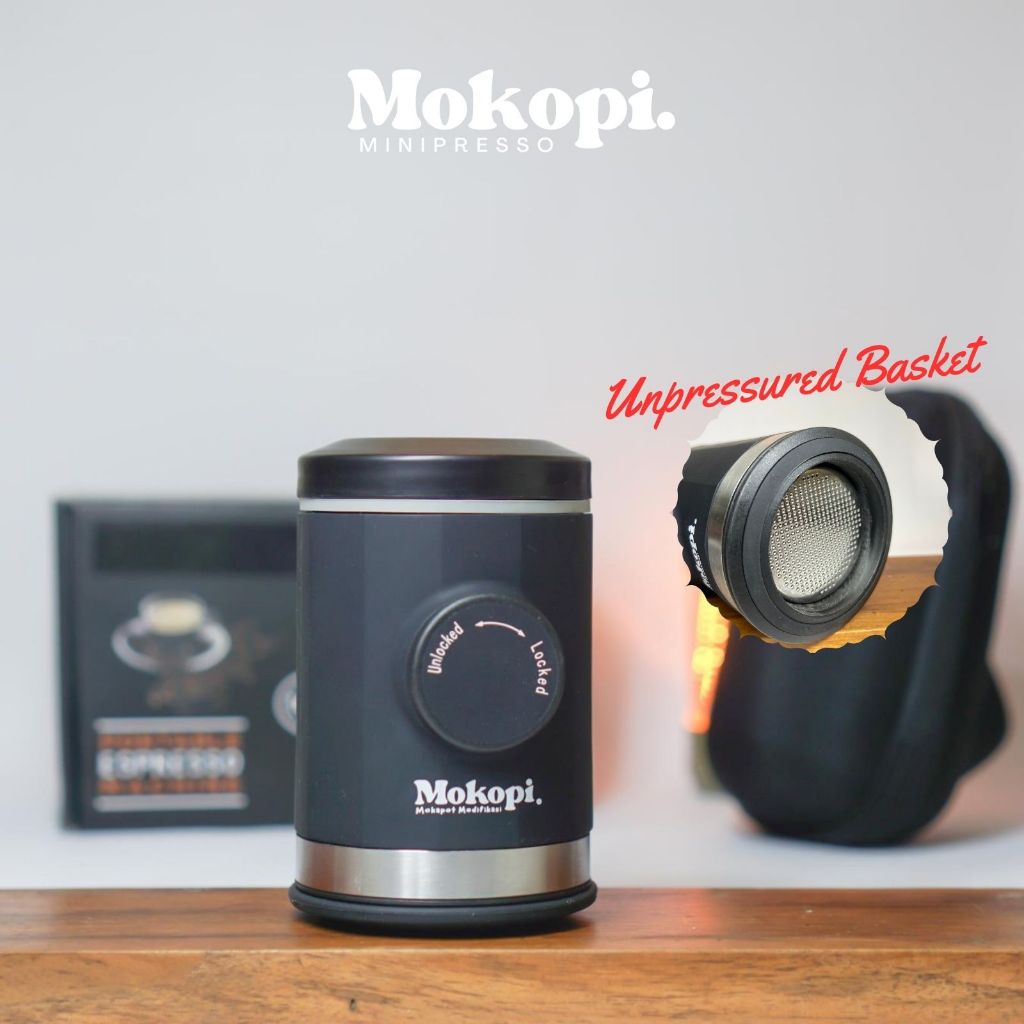 Jual [mokopi] Minipresso espresso Maker V.2 Non-pressurized basket 51mm ...