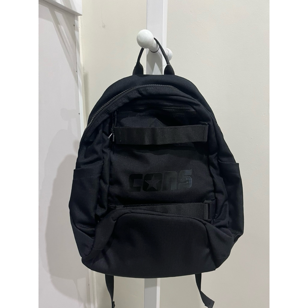 Jual Tas Ransel/ Backpack Converse Hitam/ Black Utility unisex (bisa ...