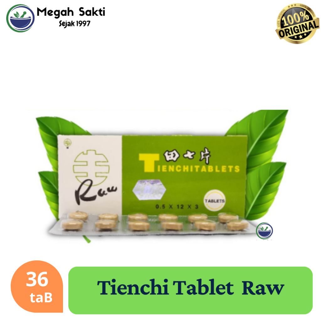 Jual Thien Chi / Tienchi Tablet RAW Strip 36'S - Obat Kolesterol ...