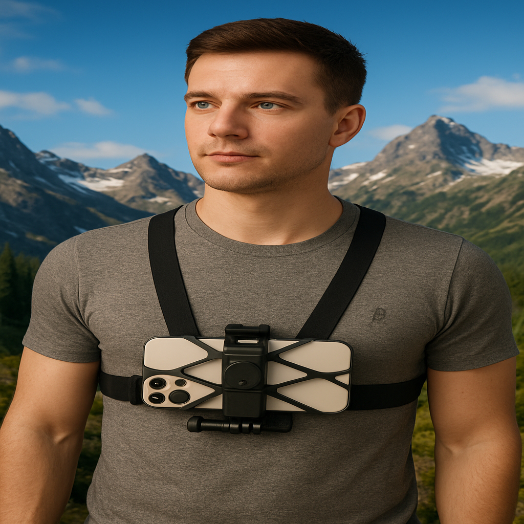 Jual Chest Strap Hp Mount Tali Dada Dudukan Handphone Smartphone GoPro ...