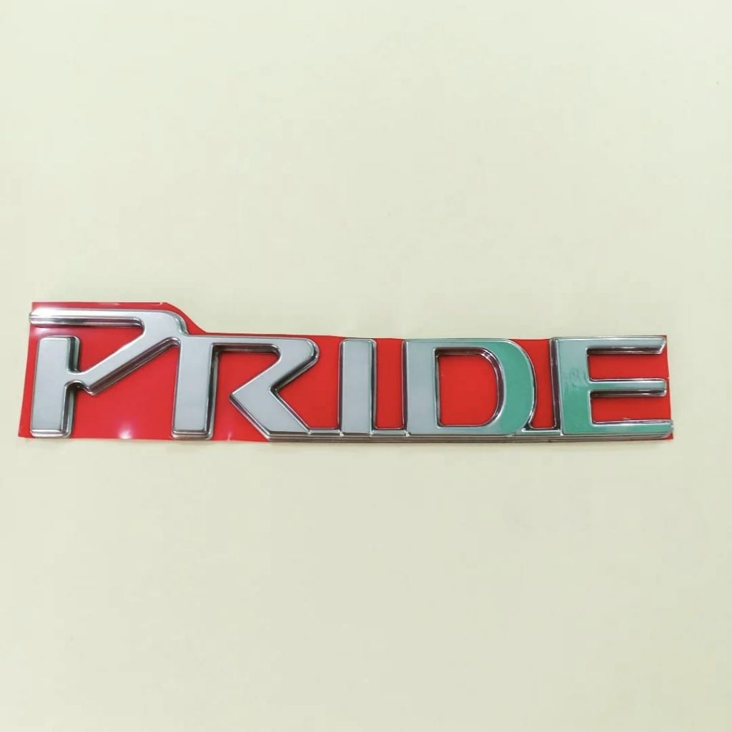 Jual Emblem logo kia pride ukuran original bagasi silver chrome timbul ...