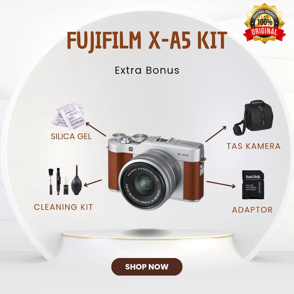 Jual FUJIFILM XA5 KIT SIAP PAKAI | Shopee Indonesia