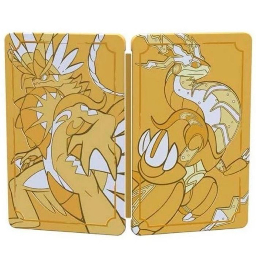 Jual POKEMON SCARLET VIOLET GOLD STEELCASE | Shopee Indonesia
