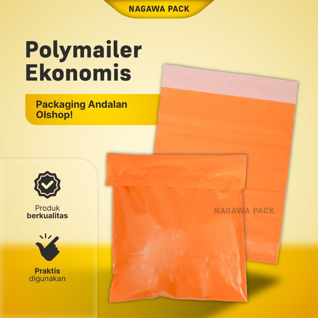 Jual Plastik Packing Online Shop Murah Polymailer Glossy Bungkus Paket ...