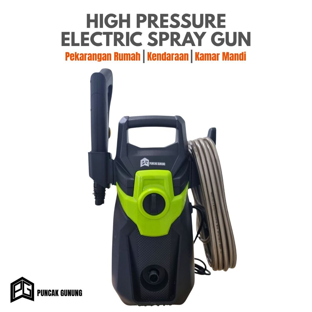 Jual Mesin Steam Cuci Motor Mobil Listrik High Pressure Electric Spray ...