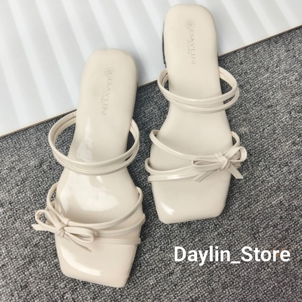 Jual DAYLIN_STORE - FIOLENZIA SANDAL TEPLEK WANITA | Shopee Indonesia