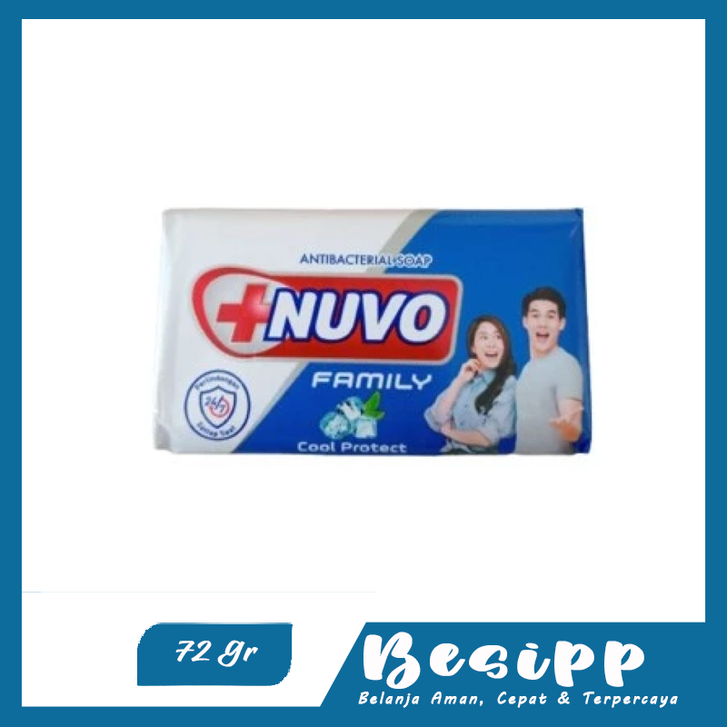 Jual Nuvo Active Cool Antibacterial Soap 72 gr | Shopee Indonesia