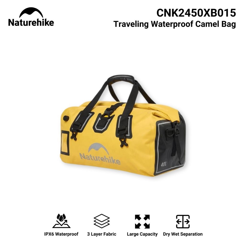 Jual TAS WATERPROOF NATUREHIKE CNK2450XB015 WET AND DRY SEPARATION ...