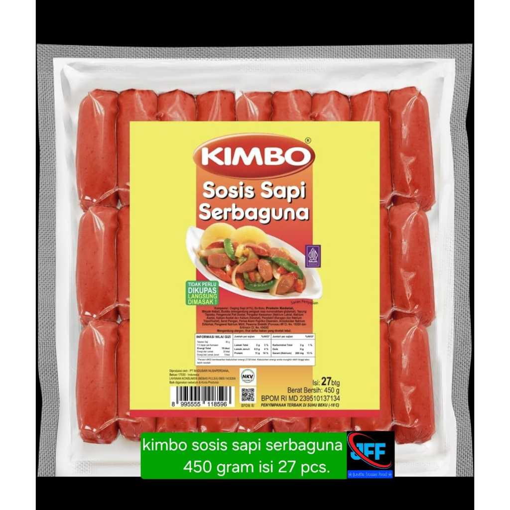 Jual SOSIS KIMBO COCKTAIL MERAH 450GR ISI 27PCS | Shopee Indonesia
