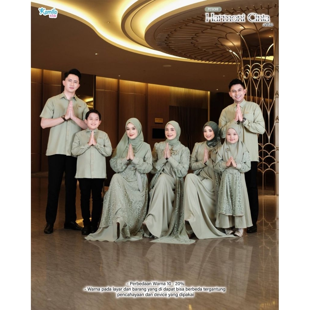 Jual [PO s/d 21 September] HARMONI CINTA SERIES (PISTACHIO) BY KAMILA ...