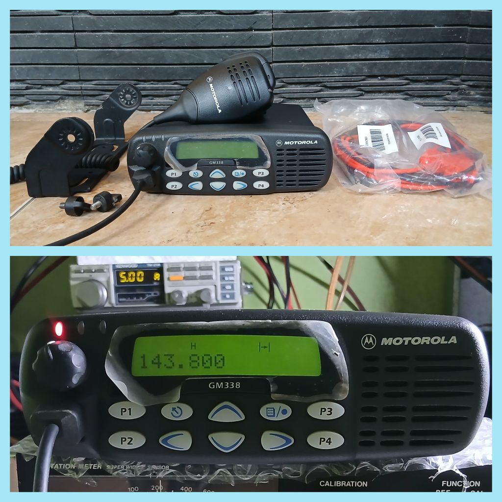 Jual RIG MOTOROLA GM338 VHF POWER 50W MULUS SEGEL ORIGINAL | Shopee ...