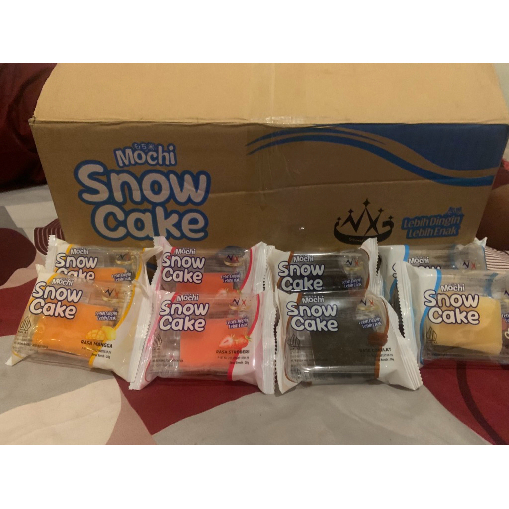 Jual MOCHI SNOW CAKE/MOCHI LEMBUT ISI BOLU 28g (1 PCS) | Shopee Indonesia