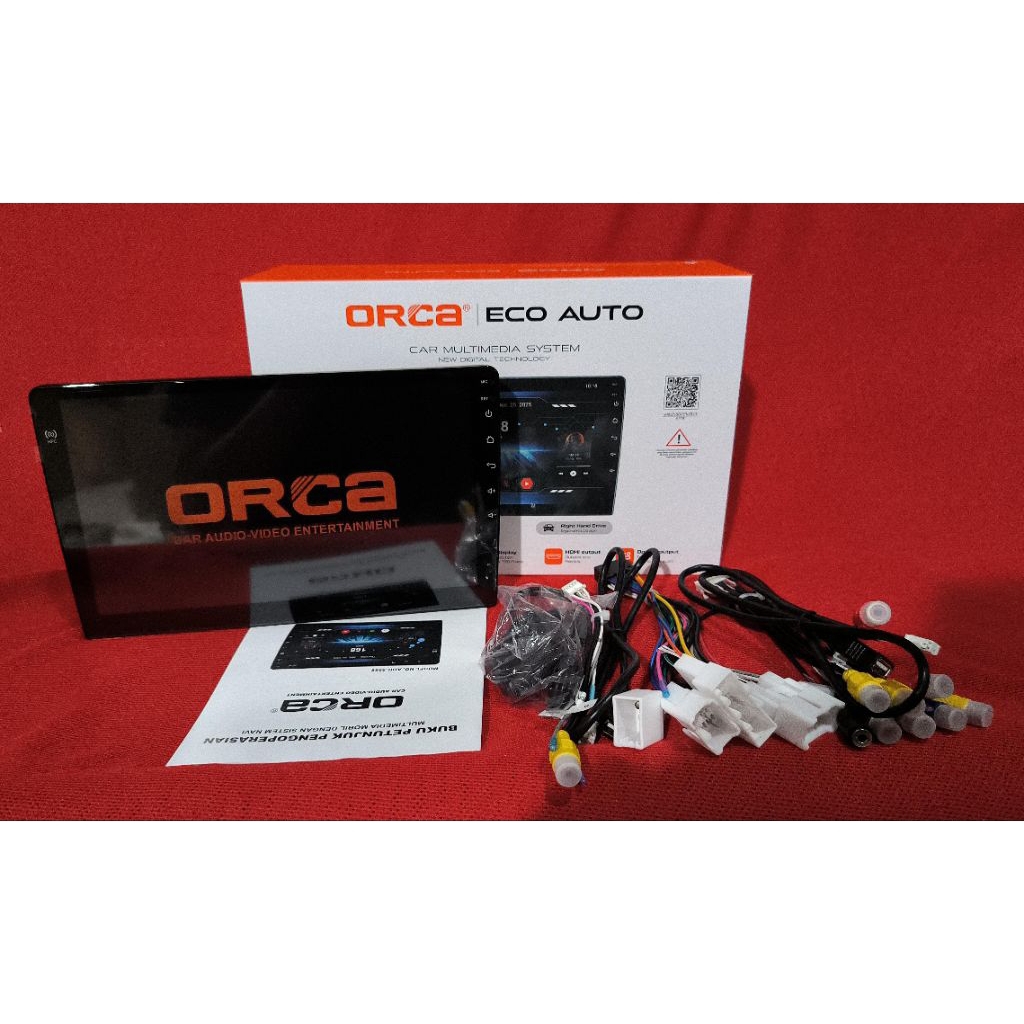 Jual Head Unit ORCA ECO AUTO Android 13 – 4/64GB, Layar QLED 10.1” IPS ...