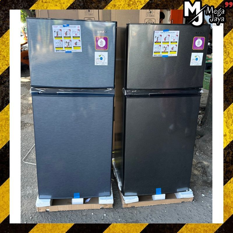 Jual KULKAS 2 PINTU SHARP SJ 195MNHS KAPASITAS 175 LITER / GARANSI 5 ...