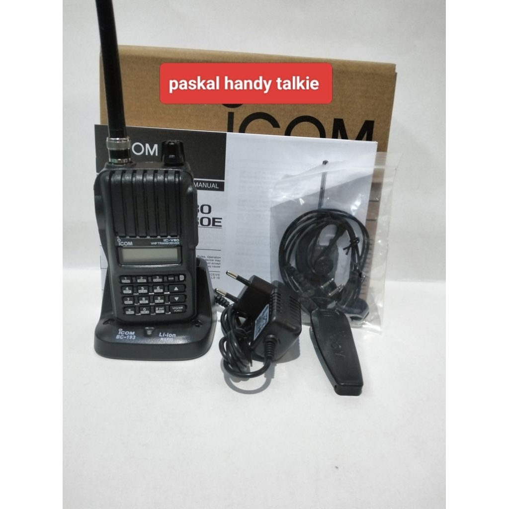 Jual HT ICOM V80 - ICOM IC - V80 VHF | Shopee Indonesia