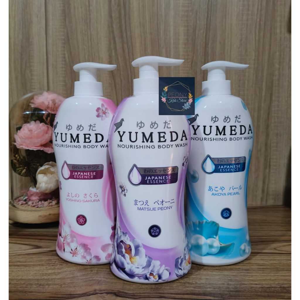 Jual YUMEDA BODY WASH PUMP 600ML/sabun mandi cair botol yumeda ...
