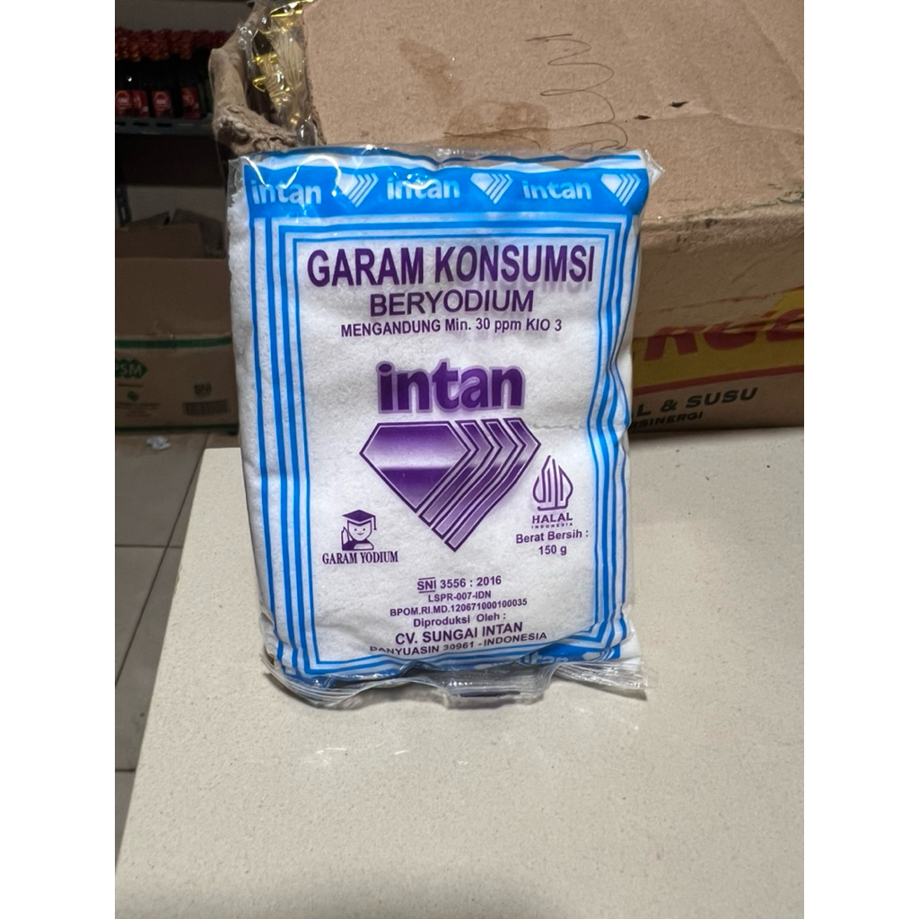 Jual Garam INTAN Halus | 150gr/500grm | Shopee Indonesia
