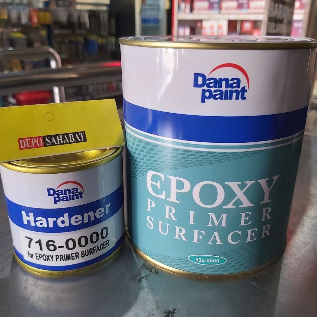 Jual DANA PAINT EPOXY PRIMER SURFACER 1 LITER | Shopee Indonesia