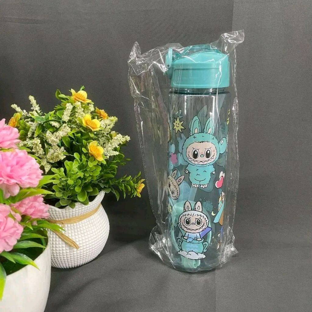 Jual BOTOL MINUM LABUBU 750ML/TEMPAT MINUM GAMBAR LABUBU | Shopee Indonesia