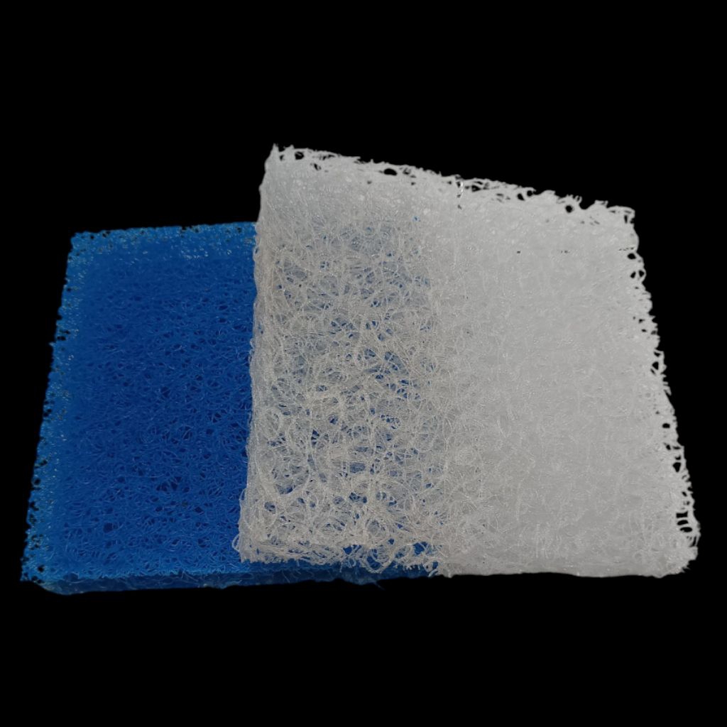 Jual Japmat premium biru putih Media Filter Kolam Ikan Aquarium 25x25x4 ...