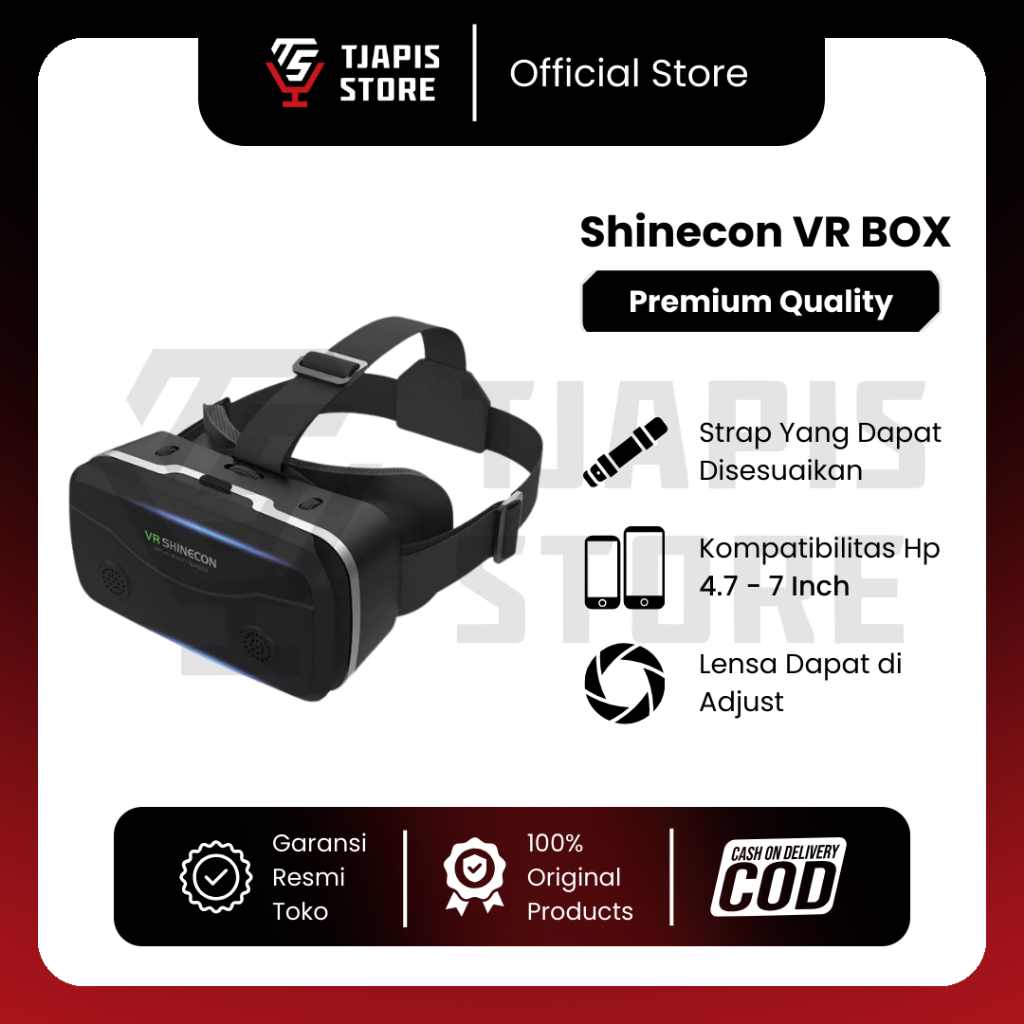 Jual SHINECON VR BOX IMAX GIANT SCREEN VIRTUAL REALITY GLASSES - SC-G15 ...