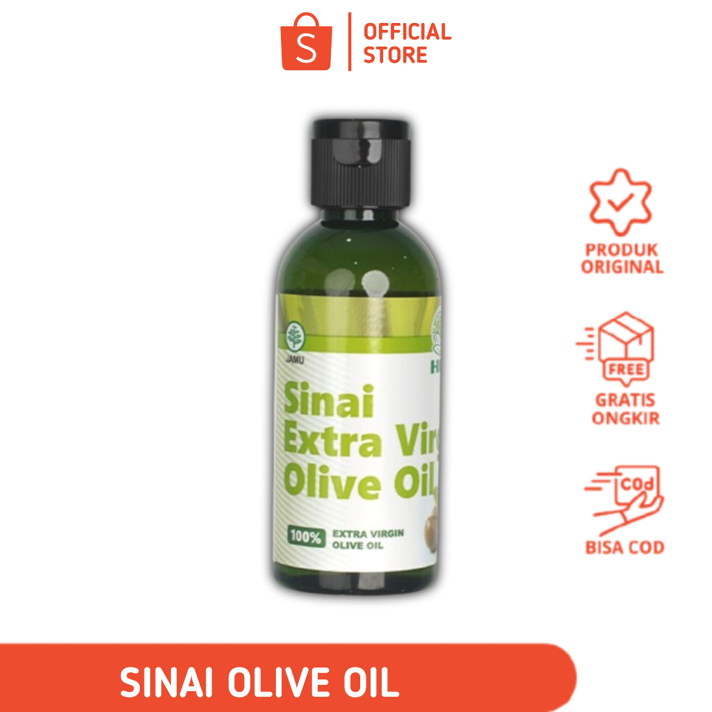 Jual Sinai Olive Oil HNI 60ml Extra Virgin Original | Shopee Indonesia