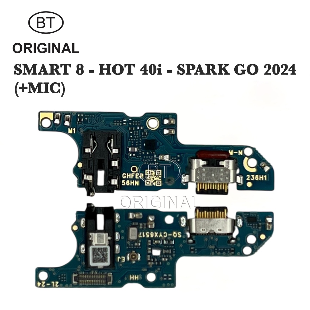 Jual KONEKTOR CHARGER BOARD PCB FOR INFINIX SMART 7 PLUS - X6517 - FAST ...