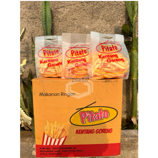 Jual Pitato Potato Snack Kentang varian original | Shopee Indonesia