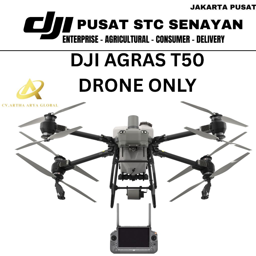 Jual DJI AGRAS T50 DRONE ONLY, PLUS REMOTE DJI AGRICULTURE | Shopee ...