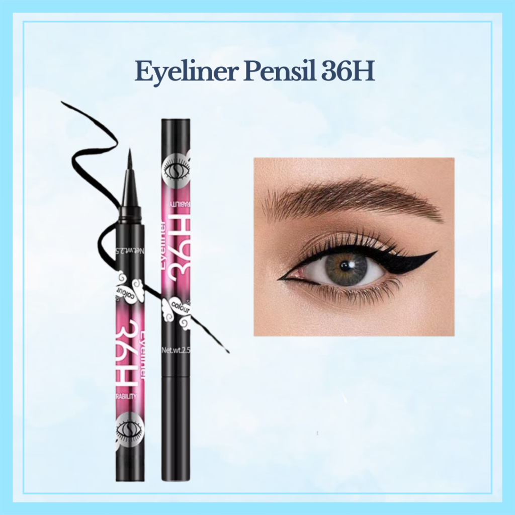 Jual Eyeliner Pensil 36H Eyeliner Anti Luntur, Tahan 24 Jam – Bikin ...