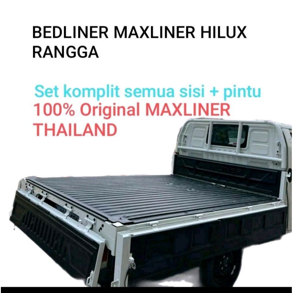 Jual BEDLINER Cover Bak Maxliner original Thailand Hilux Rangga ...