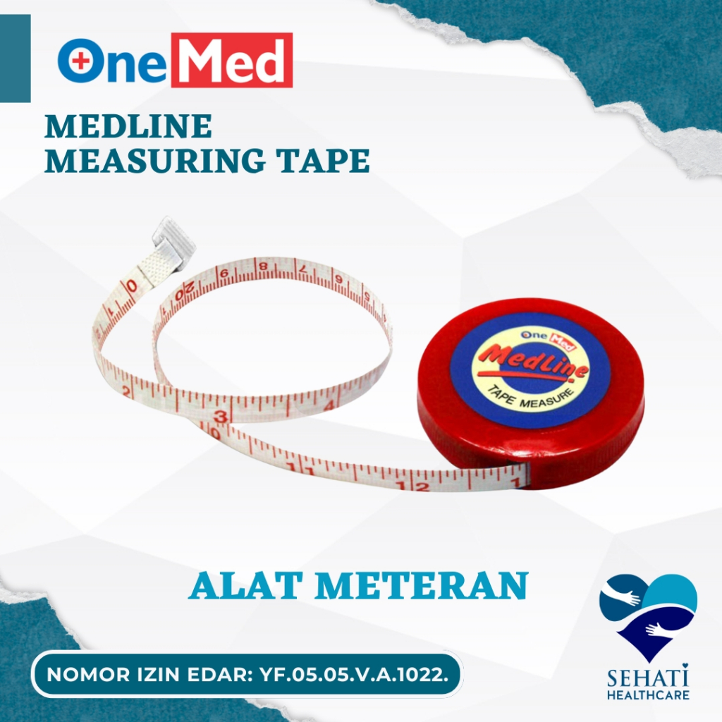 Jual Onemed Medline Meteran Bayi Metlin Alat Ukur Pengukur Serbaguna ...
