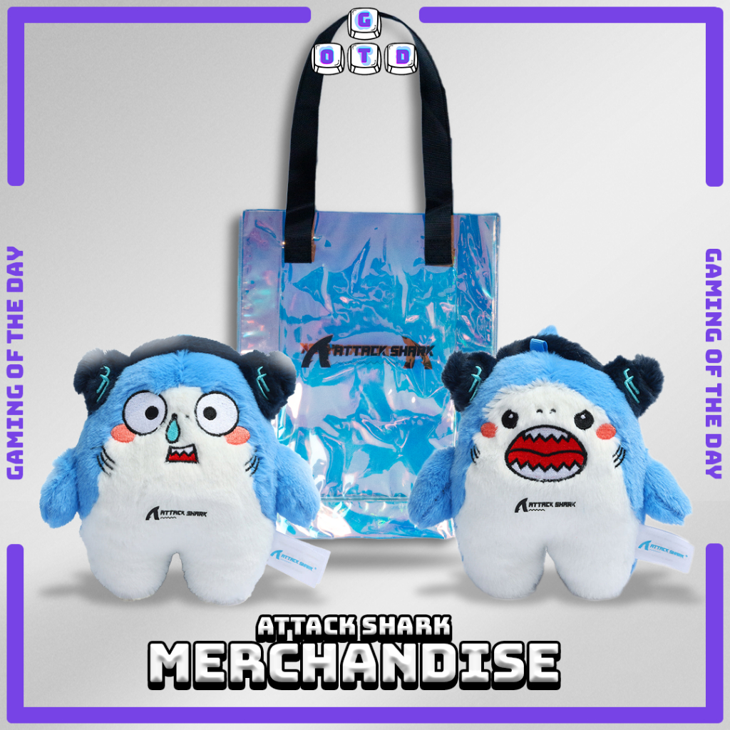 Jual Attack Shark Merchandise Plushies dan Goodie Bag | Shopee Indonesia