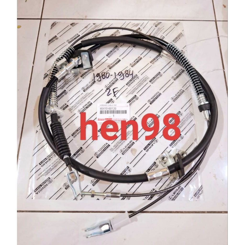 Jual KABEL REM TANGAN DEPAN HAND BRAKE HARDTOP 2F 1980-1984 IMPORT ...