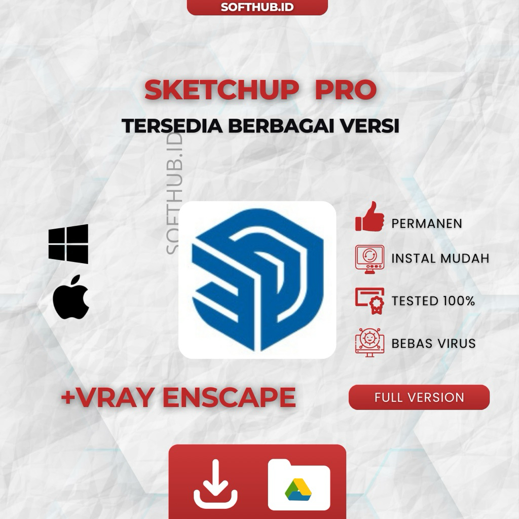 Jual SketchUp Pro 2021 2022 2023 2024 2025 Full Version ( Win / Mac) | Shopee Indonesia