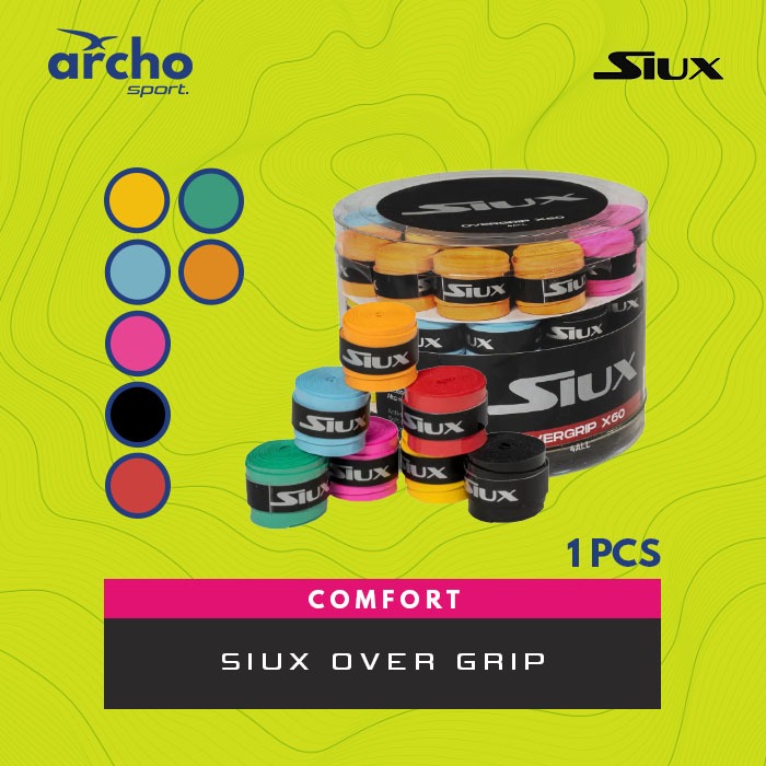 Jual SIUX Overgrip Colour Comfort Smooth Over Grip (ORIGINAL) 1 Pcs ...