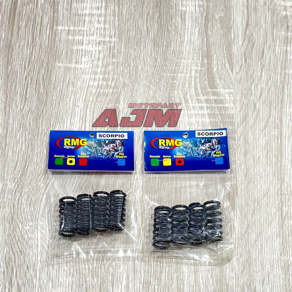 Jual PER KOPLING RMG RACING SCORPIO SEMI KOMPETISI & HARIAN | Shopee ...