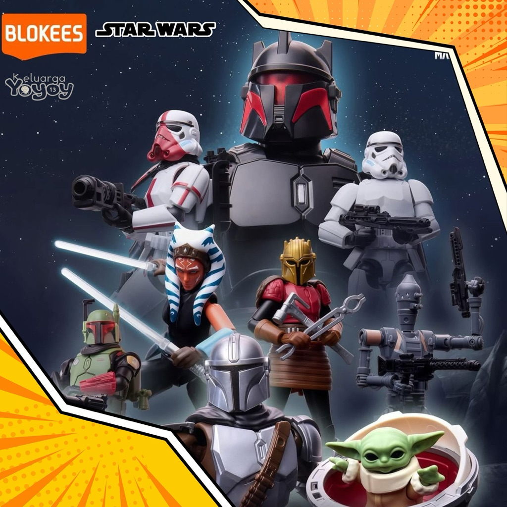 Jual Blokees Star wars The Mandalorian (1 SET) | Shopee Indonesia