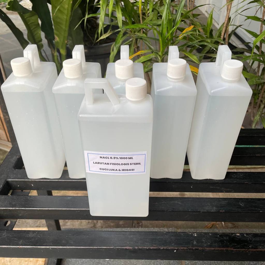 Jual Cairan Teknis NaCl 1000 mL Konsentrasi 0.9% - 10% | Solusi Edukasi ...