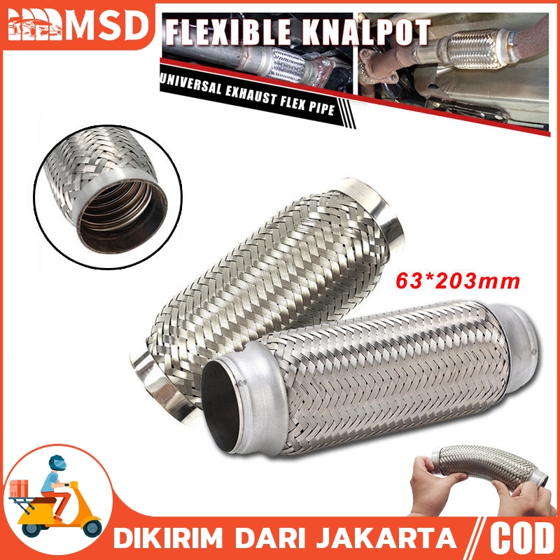 Jual Flexible Knalpot CANTER Bellow knalpot mobil stainless steel Pipa ...