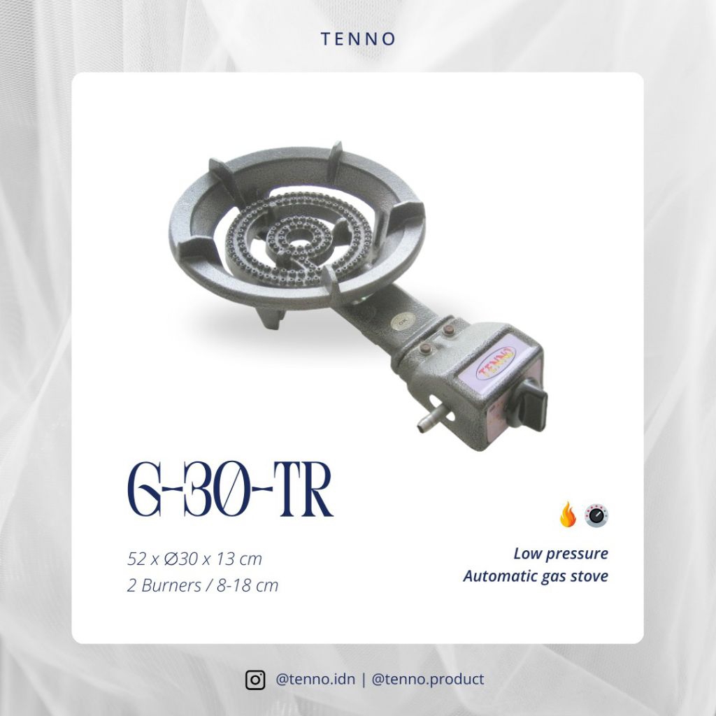 Jual Kompor Tenno G-30 | Shopee Indonesia