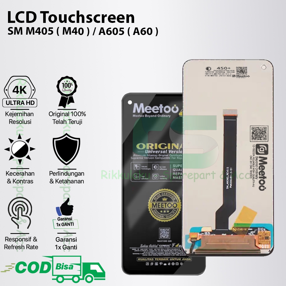Jual LCD Touchscreen Samsung M40 (2019) / A60 Original 100% Fullset ...