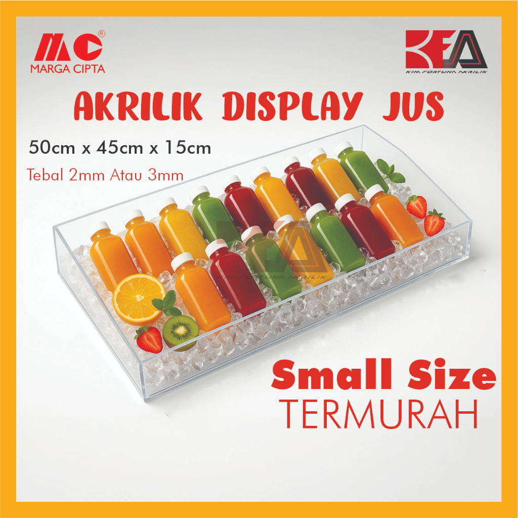 Jual Tempat Jus Viral | Ukuran Kecil Display Akrilik Tempat Jus ...