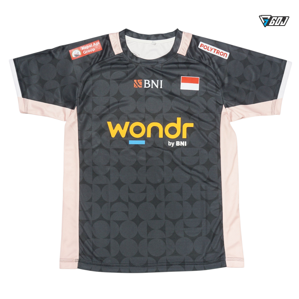 Jual Quick Dry Baju Bulutangkis Indonesia tour series 2025 Dewasa ...