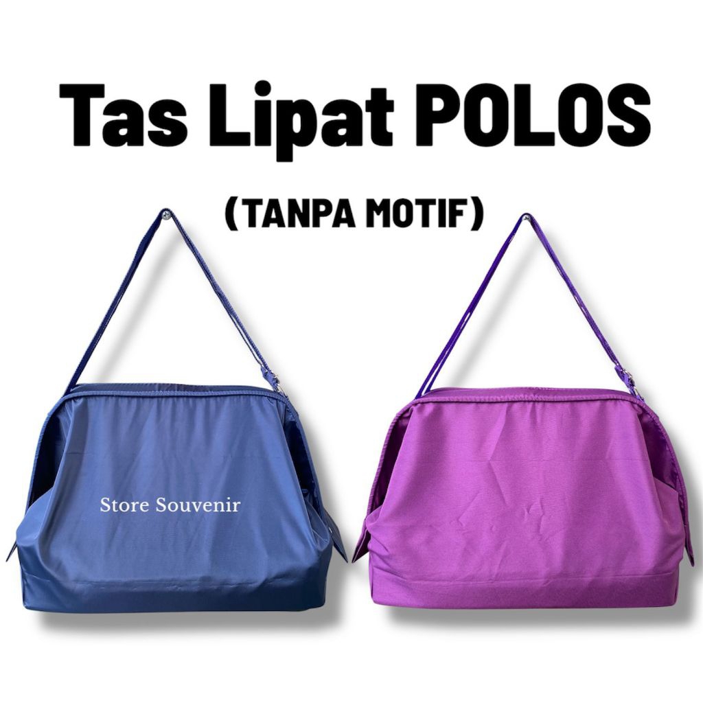 Jual Tas Lipat Polos Tanpa motif Kantong Belanja Jinjing Shoping Bags ...