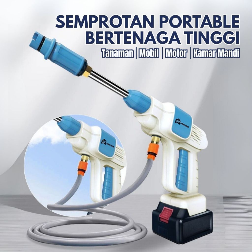 Jual Semprotan Portable Bertenaga Tinggi Mesin Cuci Motor Mobil Alat ...