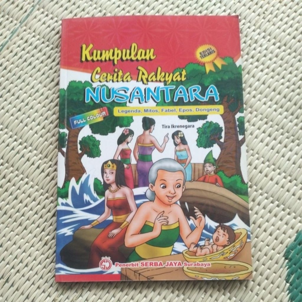 Jual kumpulan cerita rakyat Nusantara lengkap (legenda mitos fabel epos ...