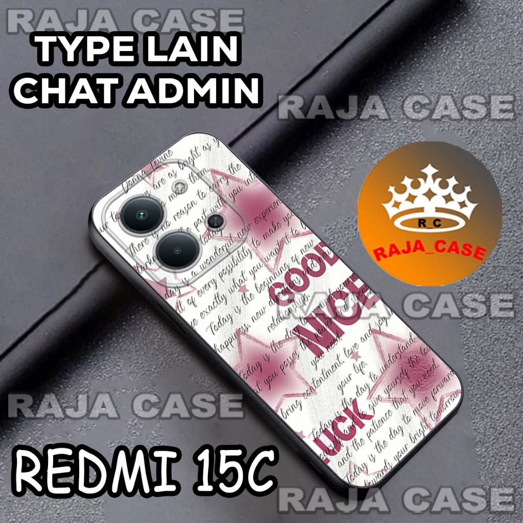 Jual [RC8] Case REDMI 15C - Casing REDMI 15C [Motif BINTANG] - bahan ...