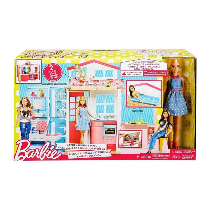 Jual ORIGINAL ASLI Rumah boneka barbie mattel fashionistas 2 story ...