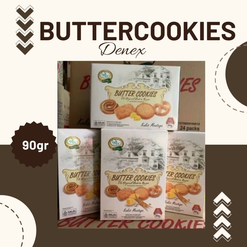 Jual SNACK HAJATAN DENEX BUTTERCOOKIES ECER 90gr | Shopee Indonesia